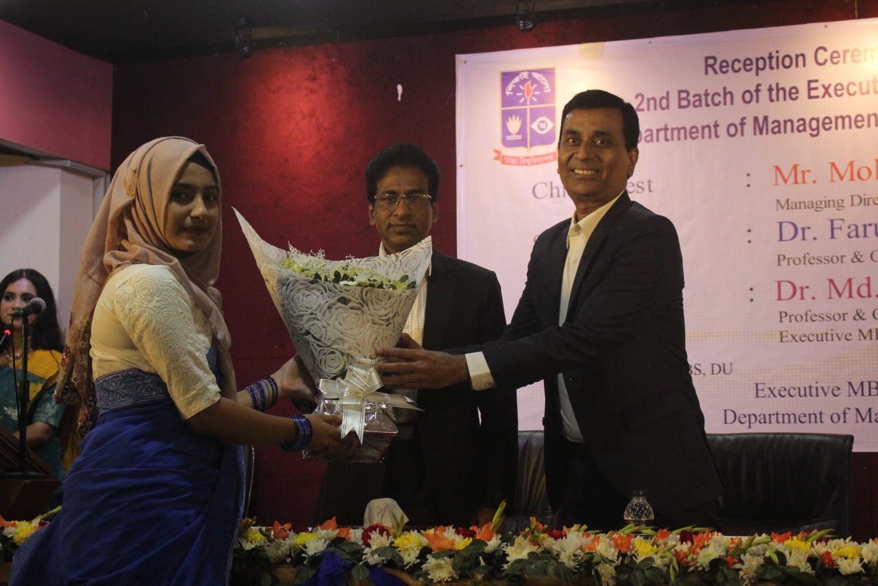 Executive Master of Business Administration - DU MANAGEMENT